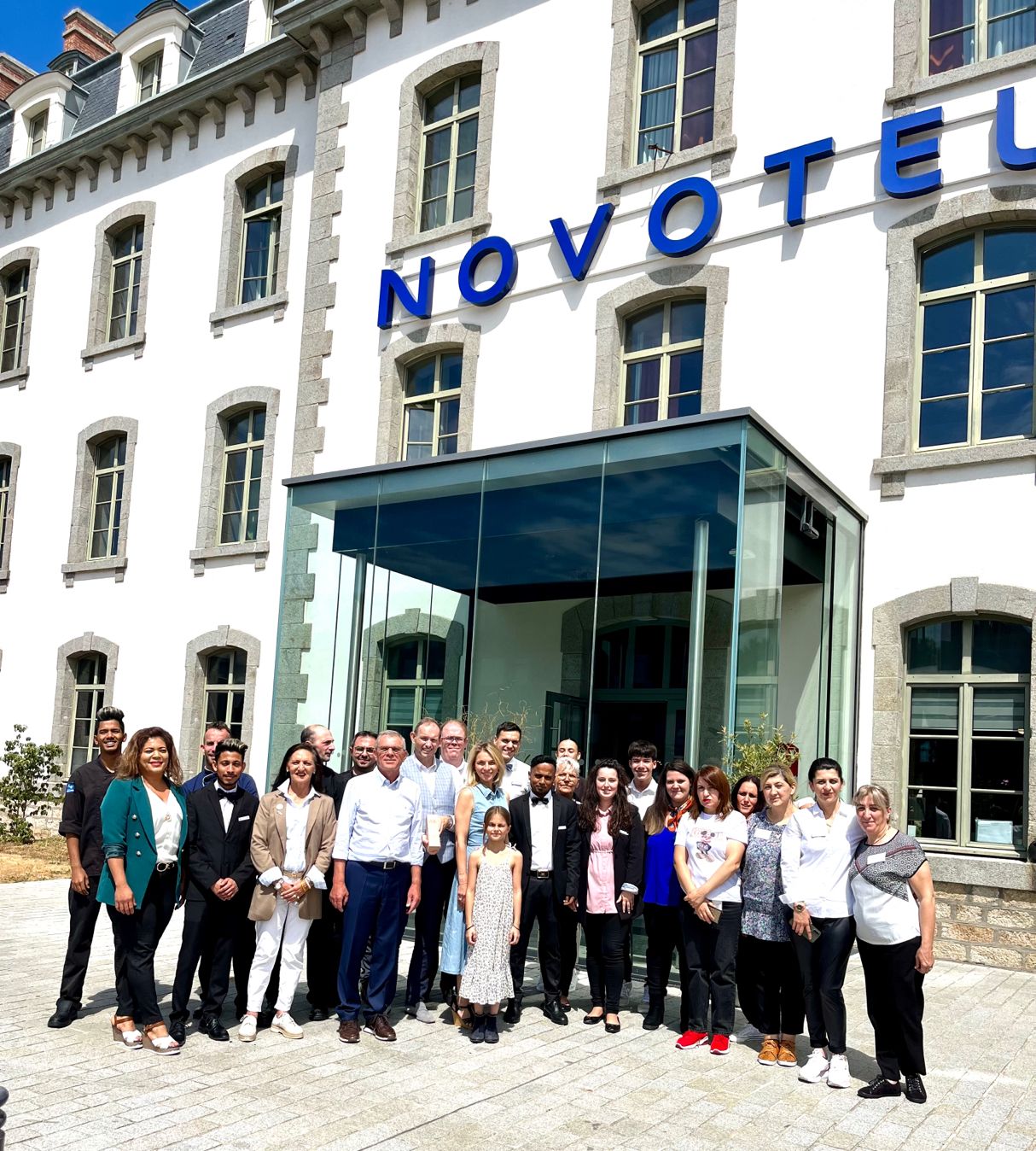 Le Novotel le mieux noté en Europe du Sud est celui de ....Saint-Brieuc ...